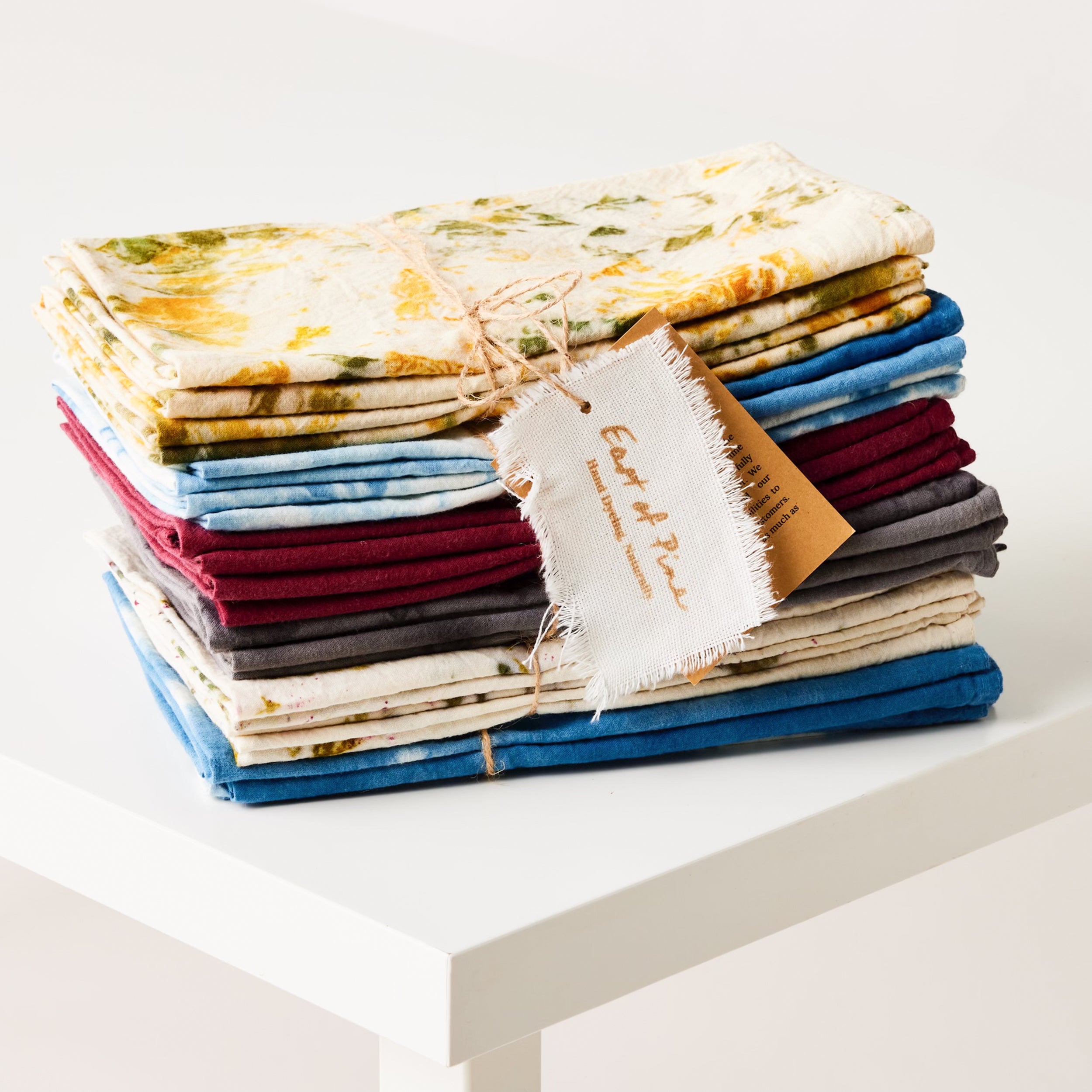 Hand Dyed Table Linens • Made in Toronto – East of Pine
